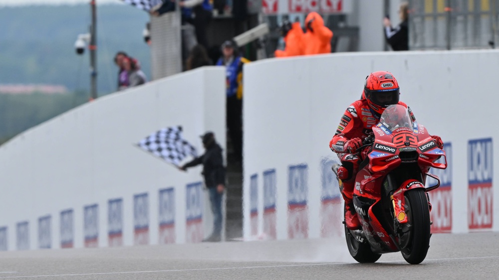 MotoGP, Marc Marquez vince il Gran Premio di Germania, terzo posto per Bagnaia - RTL 102.5