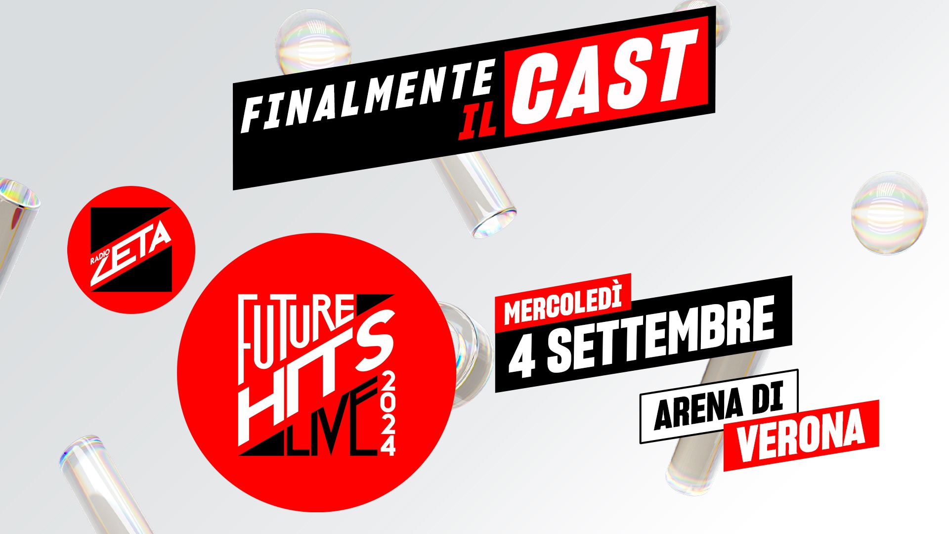 Radio Zeta Future Hits Live di Verona, ecco il cast! - RTL 102.5