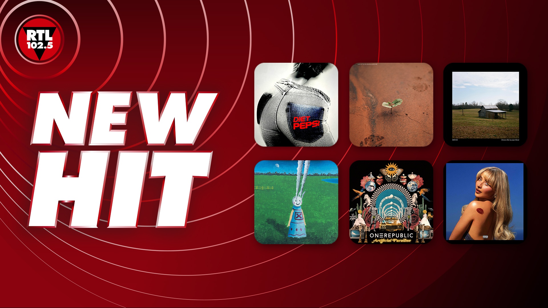 New Hit di RTL 102.5, i nuovi successi in rotazione da questa settimana ...
