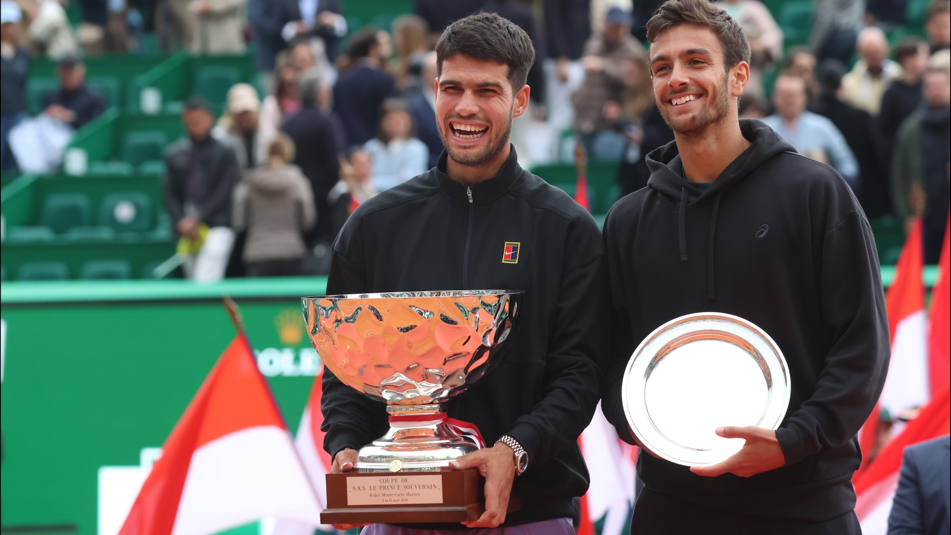 Tennis, Carlos Alcaraz vince il Masters 1000 di Montecarlo, nulla da ...