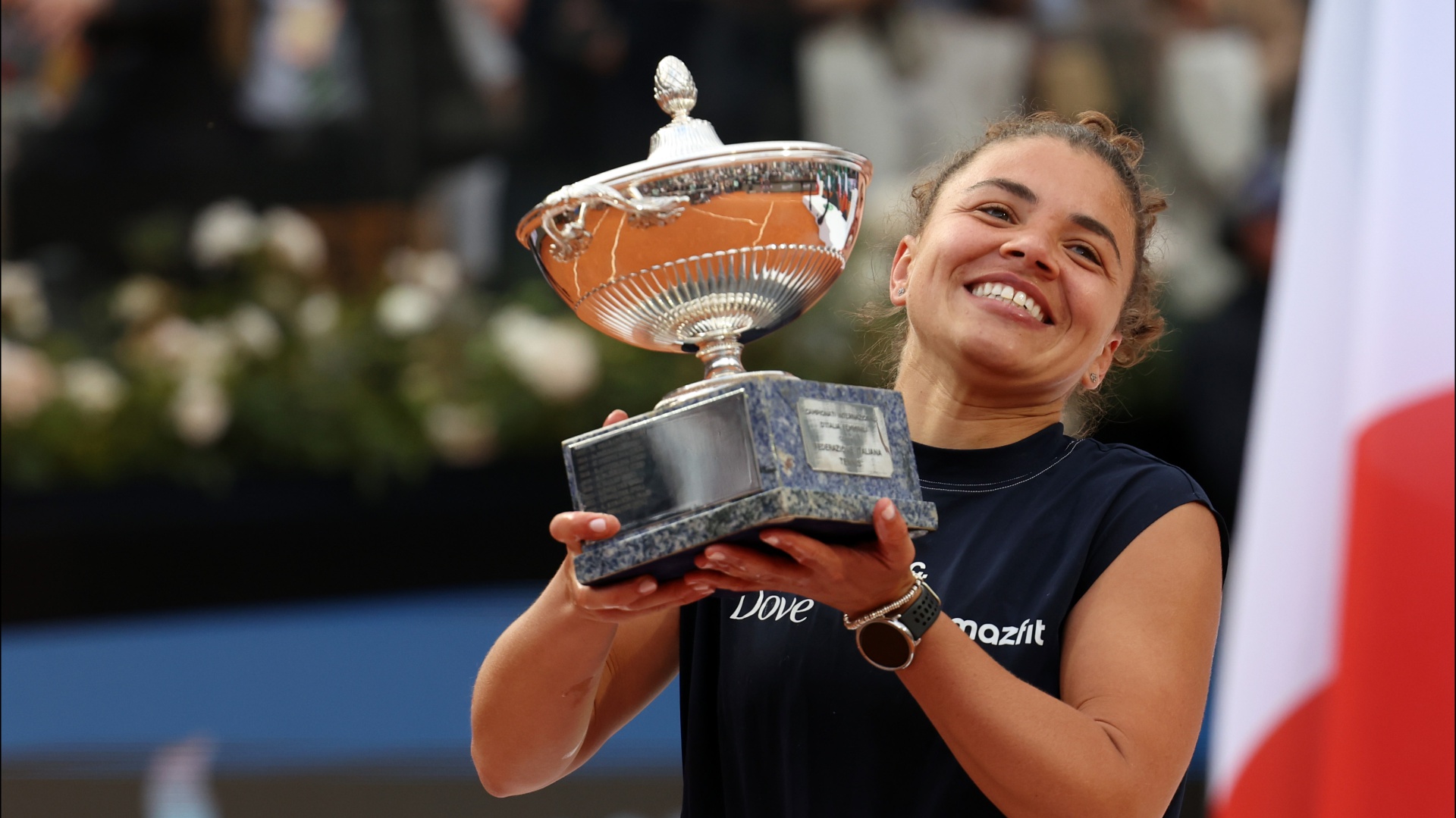 Tennis, Internazionali BNL d'Italia, Jasmine Paolini trionfa a Roma 40 ...