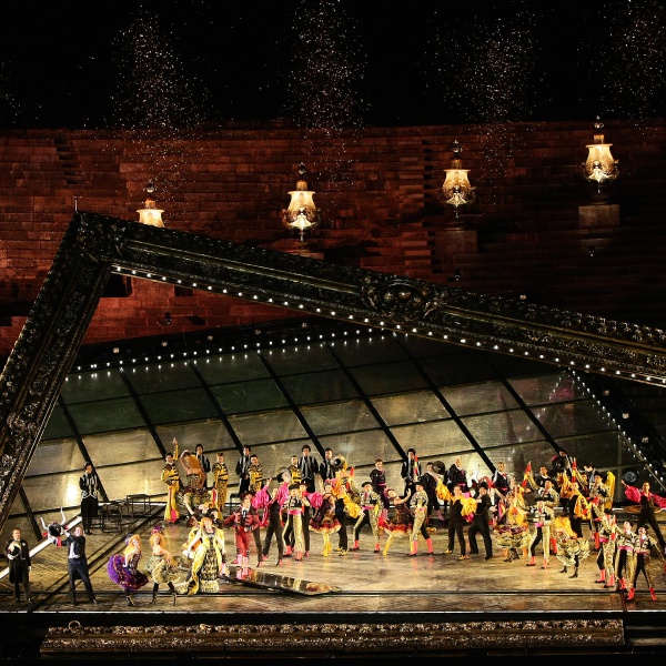 102° Opera Festival all'Arena di Verona. In scena, ieri sera, "La Traviata", uno dei capolavori ...