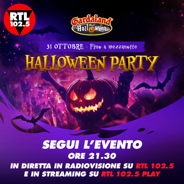 Gardaland Halloween Party: venerdì 31 ottobre lo show sarà in diretta ...