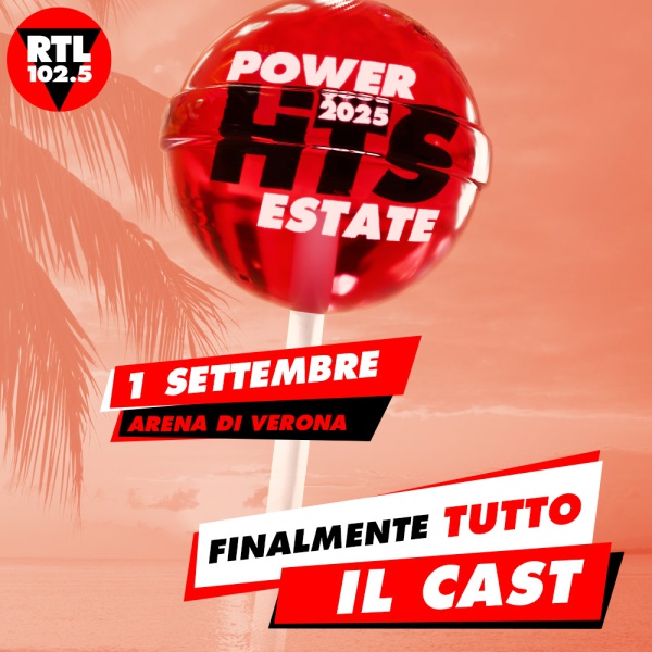 Il cast stellare del Power Hits Estate 2025 di RTL 102.5 con oltre 30 ...