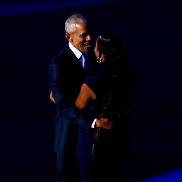 Seconda giornata della convention dei democratici: luci su Michelle ...