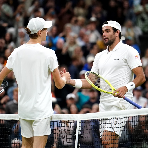 Wimbledon: Il derby azzurro è di Jannik Sinner, battuto Matteo Berrettini in un match ...