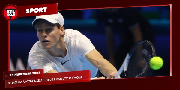 Delirio Sinner, spezza il tabù Djokovic alle Atp Finals. A Torino match ... Delirio Sinner, spezza il tabù Djokovic alle Atp Finals. A Torino match ...
