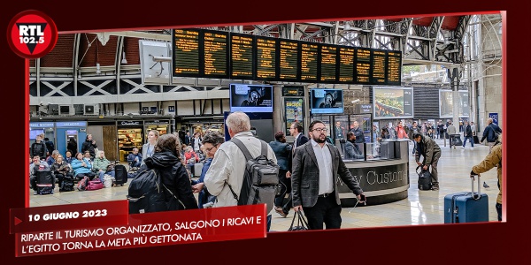 Dopo lo stop per il Covid riparte il turismo organizzato, salgono i ricavi e l’Egitto torna la ...