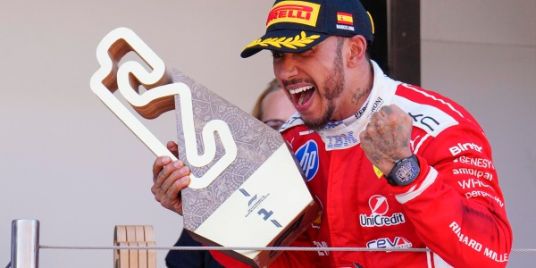 Formula 1: Finalmente Hamilton! Prima gara vinta con la Ferrari per il ...