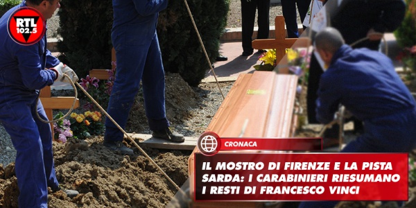 Il mostro di Firenze e la pista sarda: i carabinieri riesumano i resti ...