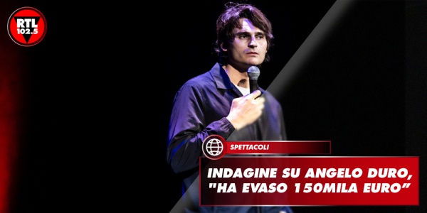 Indagine su Angelo Duro, "ha evaso 150mila euro”, lui nega: "Notizia ...