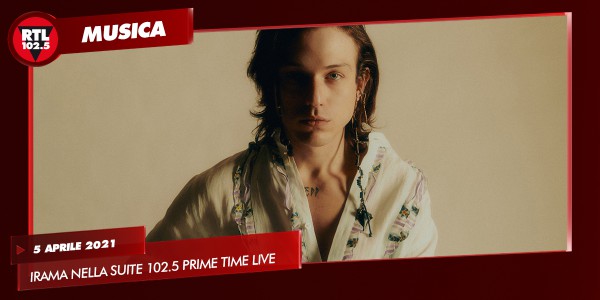 Irama sul palco della Suite 102.5 Prime Time Live: "Le canzoni sono ...