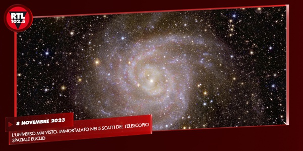 L’universo mai visto. Immortalato nei 5 scatti del telescopio spaziale Euclid - RTL 102.5