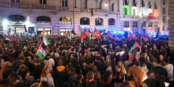 Manifestazioni per la Flotilla e Gaza. A Roma diecimila persone in ...