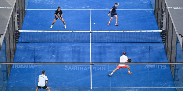 Padel, Dal Pozzo nella storia al Foro Italico, avanzano Galan e Lebron ...