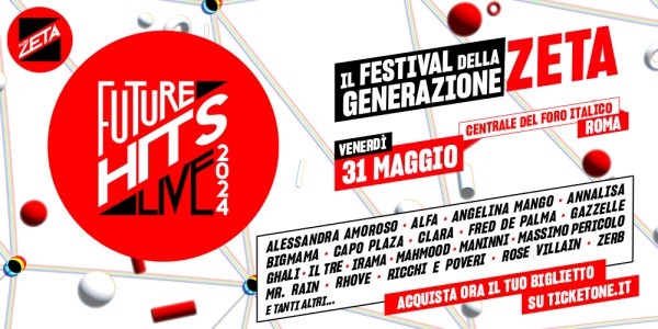 Radio Zeta Future Hits Live 2024, Mahmood: “Il 31 maggio ci sarò anche ...