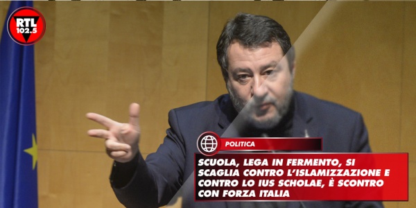 Scuola, Lega in fermento, si scaglia contro l’islamizzazione e contro ...