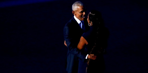 Seconda giornata della convention dei democratici: luci su Michelle ...