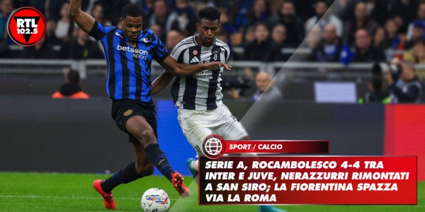 Serie A, rocambolesco 4-4 tra Inter e Juve, nerazzurri rimontati a san ...