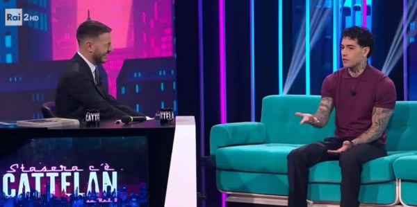 Tony Effe senza freni da Alessandro Cattelan, ecco cosa dice su Giulia ...