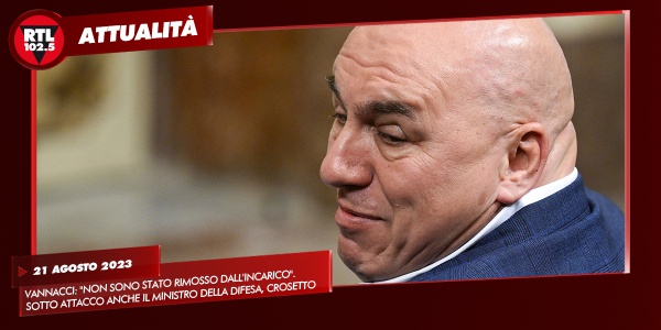 Vannacci: "Non sono stato rimosso dall'incarico". Sotto attacco il ...