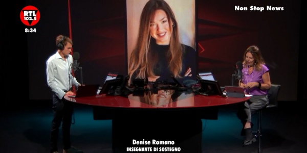 Denise Romano e Antonello Giannelli - RTL 102.5 Play