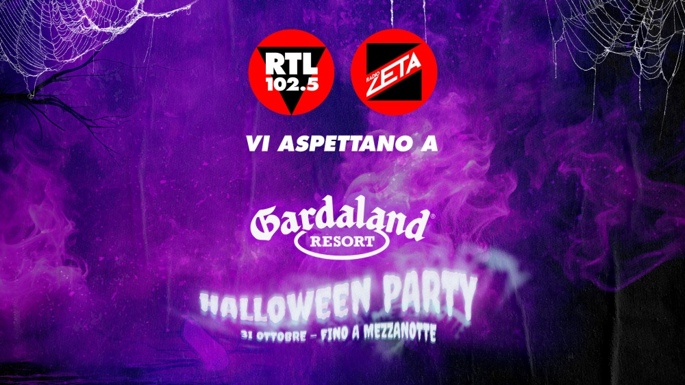 Gardaland Halloween Party: giovedì 31 ottobre con RTL 102.5 e Radio ...