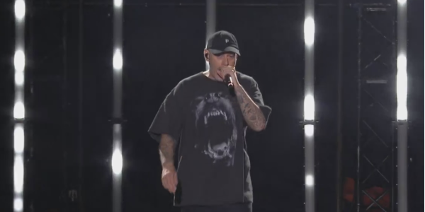 Esibizione del brano "In Italia 2024" di Fabri Fibra Feat Emma, Baby ...