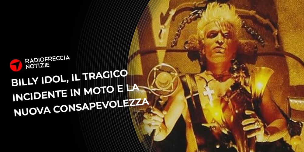 Billy Idol e il drammatico incidente in moto - Radiofreccia | radiofreccia