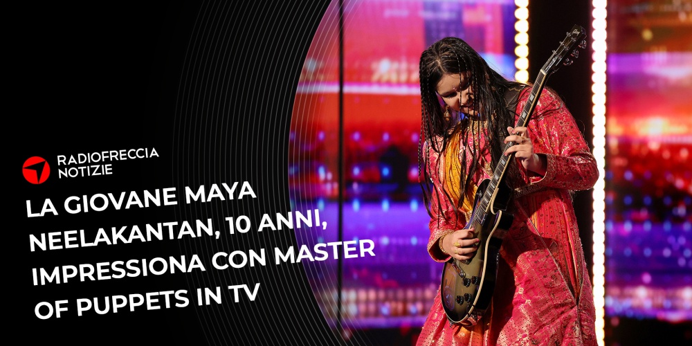 La grande performance di Maya Neelakantan su Master Of Puppets ...
